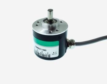 Cina Codificatore rotatorio incrementale del diametro 58mm di fase dei pezzi di ricambio ABZ dell'asse 10mm VFD in vendita