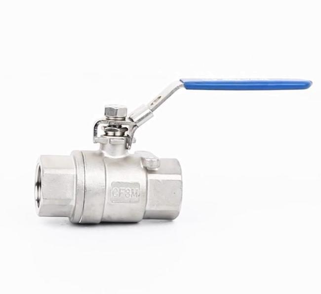 NPT Industrial Threaded Full Bore and Reduce Bore 2PC Ball Valve