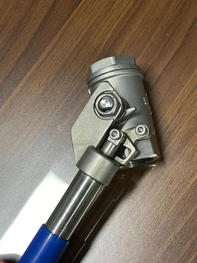 Spring Return Quick Return Sampling Ball Valve