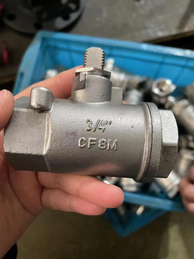 Xtv Automatic Return Stainless Steel Ball Valve for Piping 1 Inch