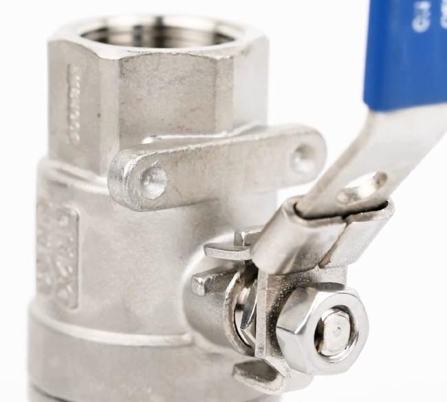 Industry Stainless Steel 2PC Ball Valve Type I with Round Handle