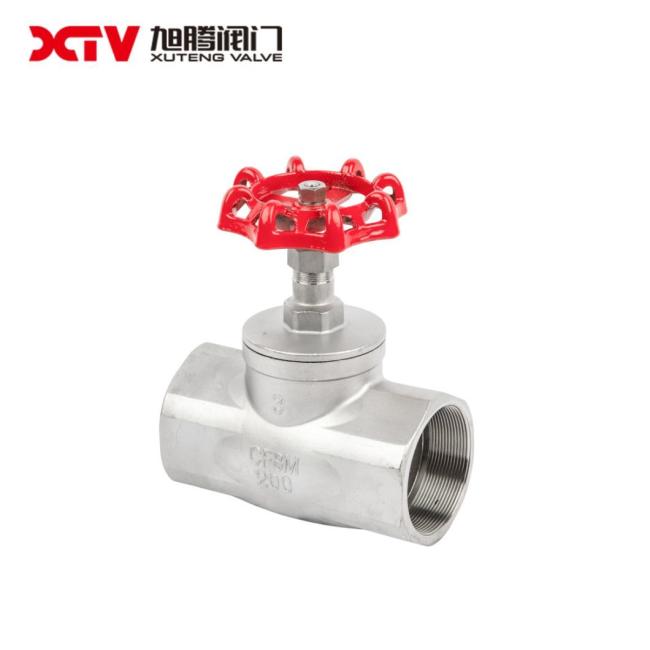 1500wog NPT End Globe Valve SS304 Globe Valve for Pump System