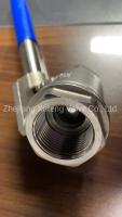China Customizable Stainless Steel Spring Automatic Reset Ball Valve for Return Refunds for sale