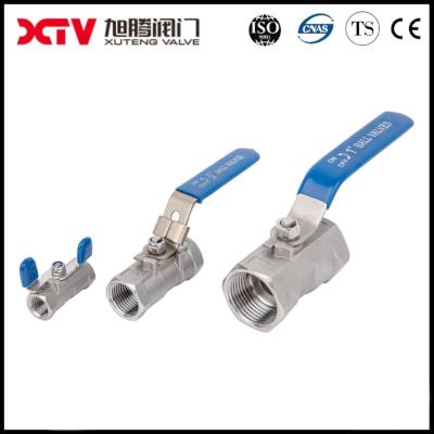 China Stainless Steel Manual Threaded 1-Piece Floating Ball Valve for Customization Request for sale