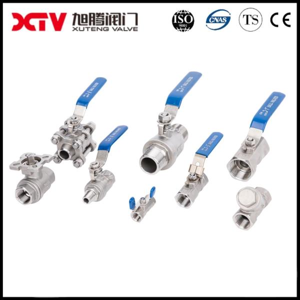 Quality Gas Media 2PC Stainless Steel External Thread Ball Valve 20.00cm * 10.00cm * 8 for sale