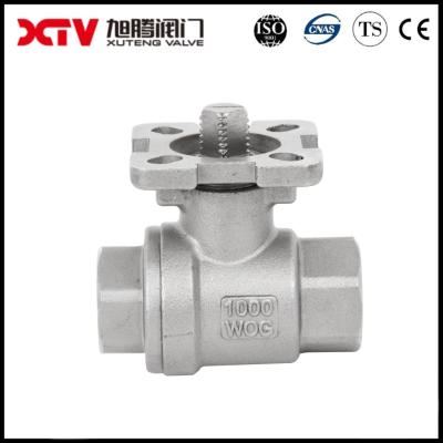 China Xtv 1/2 Inch 2PC Ball Valve with Mountain Pad High Platform Designed and Manufactured for sale