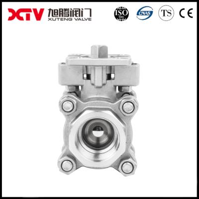 Cina Xtv in acciaio inossidabile 304 316 Bsp 3PC Valvola a sfera a filo per la funzionalità in vendita