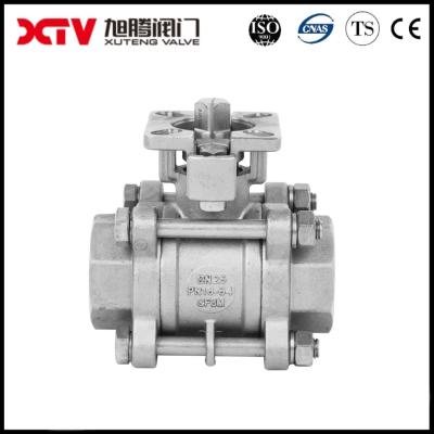 Cina Xtv in acciaio inossidabile 304 316 Bsp 3PC Valvola a sfera a filo per la funzionalità in vendita