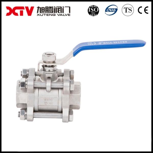 Quality Xtv 3PC 3/4 Inch Stainless Steel Butt Weld Ball Valve Made in for Thread End to for sale