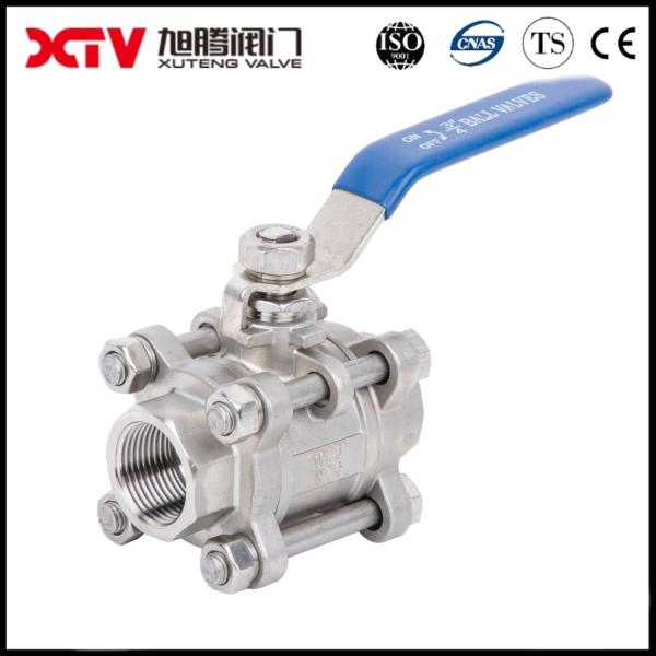 Quality Xtv 3PC 3/4 Inch Stainless Steel Butt Weld Ball Valve Made in for Thread End to for sale