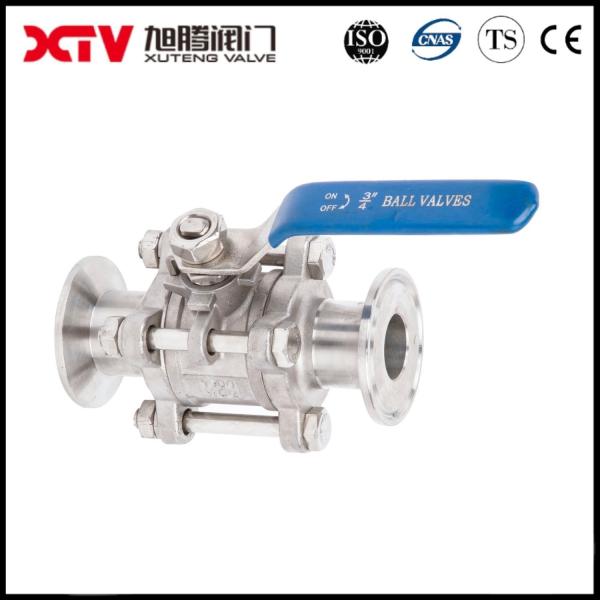 Quality Xtv 3PC 3/4 Inch Stainless Steel Butt Weld Ball Valve Made in for Thread End to for sale