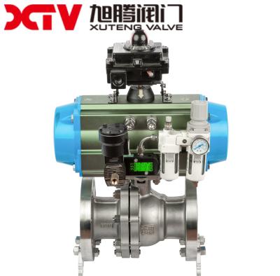中国 ANSI 150lb 304 316 Wcb フルポート マニュアル フレンズ エンド フローティング ボール バルブ ステンレス 販売のため