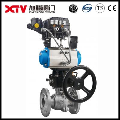 China Industrial Valve ANSI 150lb CF8 CF8m 304 316 Wcb Full Port Manual Flange End Ball Valves for sale