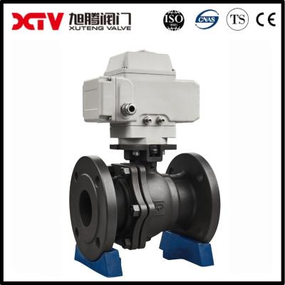 Китай 150-300lb API ANSI 10K-20K Фланцевая нержавеющая сталь Пневматический исполнитель Фланцевый шаровой клапан продается