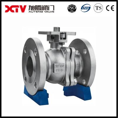 Cina 150-300lb API ANSI 10K-20K Flange Acciaio inossidabile Attuatore pneumatico Valvola a sfera a flange in vendita