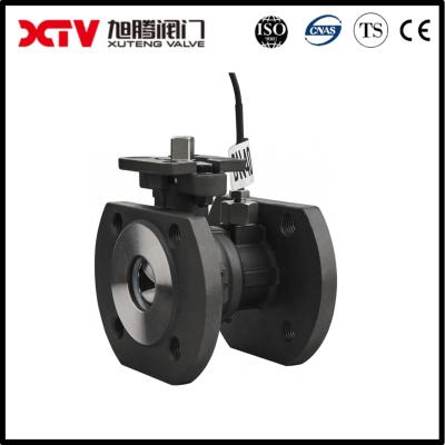 China Valva de esferas de tipo estreito com flanges de aço inoxidável 304 à venda