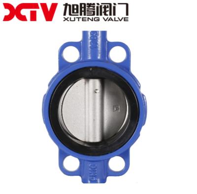 China DN50-600 Wafer Type Dual Disc Check Valve H76H-16P with Bidirectional Flow Direction for sale
