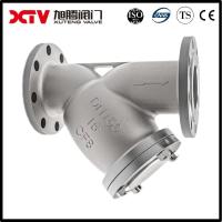 Quality Flange Connection ANSI 300lb Y Type Stainless Steel Filter SS304 for Easy for sale