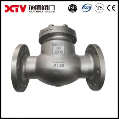 China Utilização industrial Conector de flange de aço inoxidável BS970 Válvula de controlo de balanço S/S reta à venda