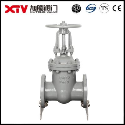 China ISO9001 Standard Pn10 Pn16 Gate Valve Flanged Type with Resilient Sealing and EPDM Seat for sale