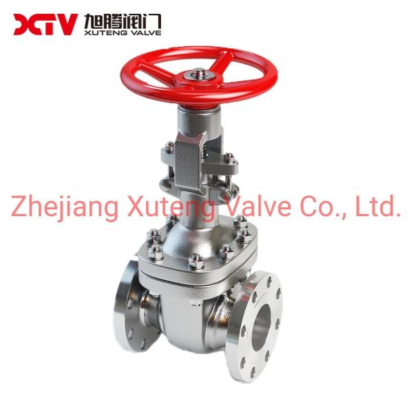 Quality ANSI 150lb/300lb Stainless Steel CF8m / CF8 Rising Stem Flanged Gas Valve for Gas Media for sale