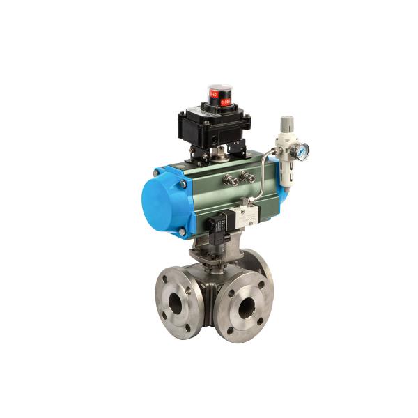 Quality 90 Degree Double Acting Pneumatic Actuator with CE/SGS/ISO9001 Approval for sale