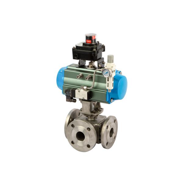 Quality 90 Degree Double Acting Pneumatic Actuator with CE/SGS/ISO9001 Approval for sale