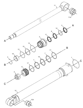 幼虫は3494119部KIT-SEALを計画する