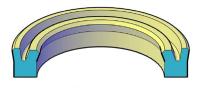 China IDI Piston Rod Seal for sale