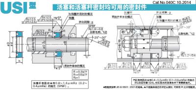 China USI Piston And Piston Rod Seal for sale
