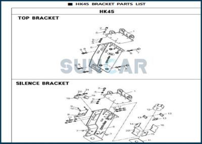Cina Martello idraulico di Kit For HK45 di riparazione delle guarnizioni dell'interruttore di D5691500 BHI Hydroram in vendita