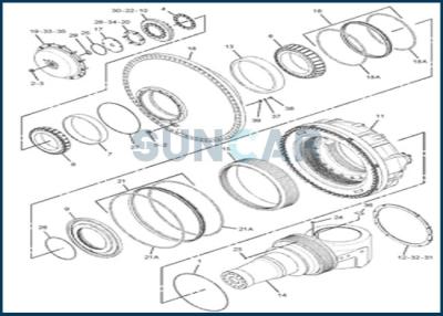 Cina Guarnizione 2979546 GP-DUO-CONE di CA2979546 297-9546 per il camion 770 di C-A-T Tractor 776C in vendita