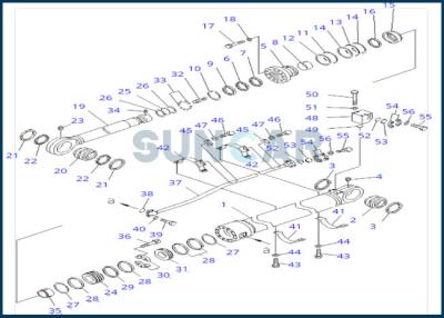 Cina 707-99-89220 corredo di riparazione della guarnizione del cilindro di 7079989220 braccia per PC1100-6 in vendita
