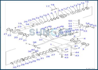 Китай 707-99-89250 набор обслуживания цилиндра 7079989250 рук для PC1250-7 PC1250-8 продается