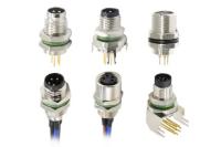 China M8 B-Coded Panel Mount Connectors for sale