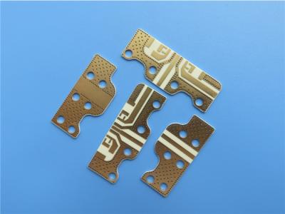 China HF-PCB 1,27 mm 2-lagige Leiterplatten 50 mil AD1000 Immersionsgold zu verkaufen