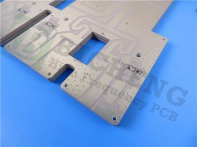 中国 Double高周波Sided Taconic Microwave PCB 60mil RF-10 販売のため