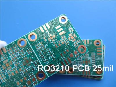 중국 몰입 금 맞춤형 PCB 2L RO3210 25mil 판매용