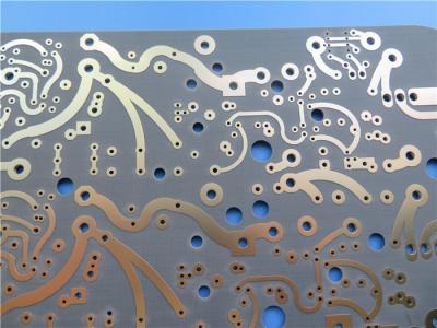 RF PCB Based On 62mil CER-10 Laminates With Black Soldermask And Immersion Tin