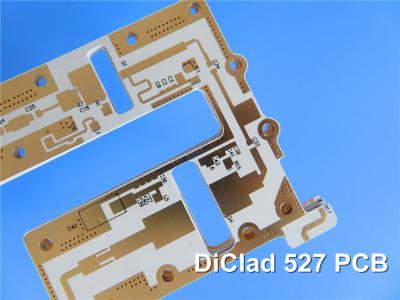 Chine 2L 20mil DiClad 527 PCB avec soldeur vert et sérigraphie blanche à vendre