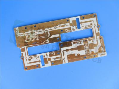 중국 5mil TSM-DS3 PCB Double Sided Boards Immersion Silver 판매용