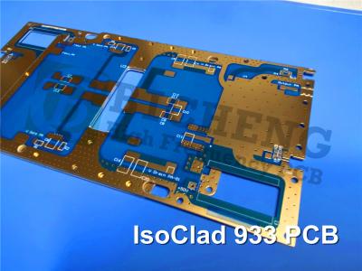 中国 ISOCLAD 933 15mlラミネート 浸透金回路のRFPCB 販売のため