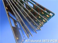 China RT Duroid 5870 PCB RF / Microwave Application for sale