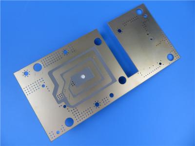 China Doppelseitiges RF-35 PCB 30 Mil Immersion Gold Finished PCB Board zu verkaufen