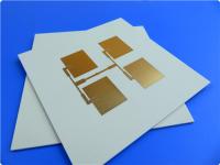 China AL2O3 96% Ceramic PCB 2 Layer 1mm Thick Immersion Gold for sale