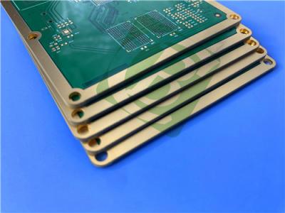 China 12-Layer 370HR PCB 1.6mm Thick ENIG Finish Green Solder Mask for sale