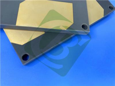 China F4BM220 Double-Sided PCB 6mm Immersion Gold Finish for sale