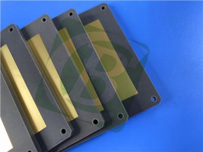China F4BTMS255 PCB Double-Sided 60mil Thick with Immersion Gold for sale