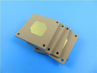 China Double-layer 1.6mm TMM4 PCB Silver and Gold Plating for sale