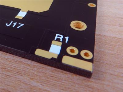China F4BTM350 PCB 2L Wangling 120mil Substrate Black Solder Mask for sale